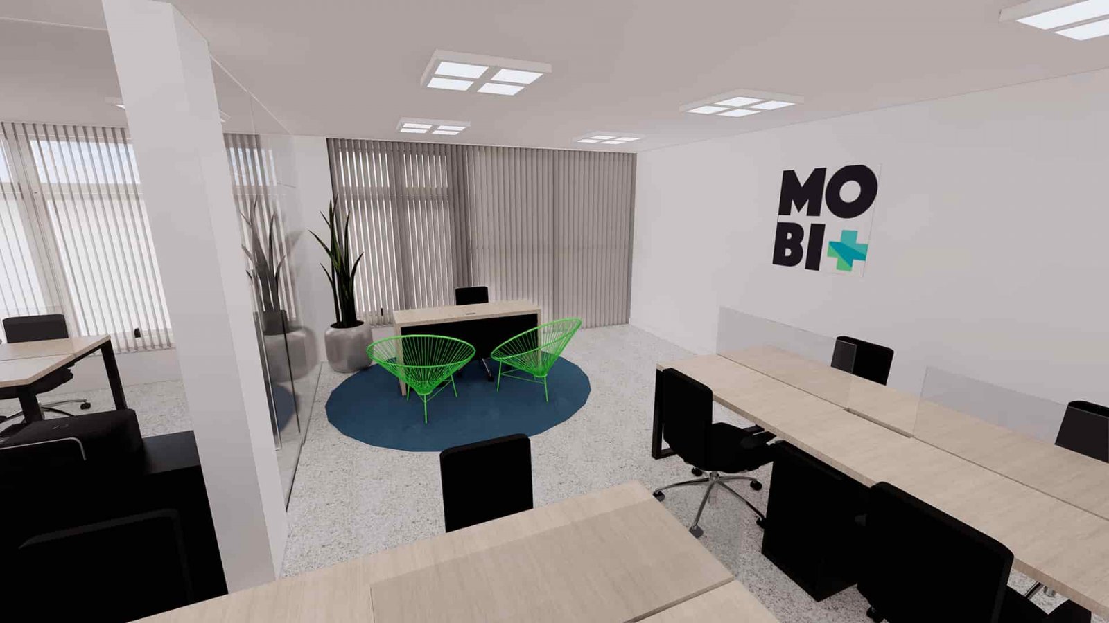 Escritório MOBI+ | Daniela Zarpelon Design de Interiores